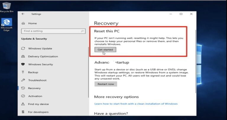 Stop Code DPC Watchdog Violation (BSOD) Error In Windows 10