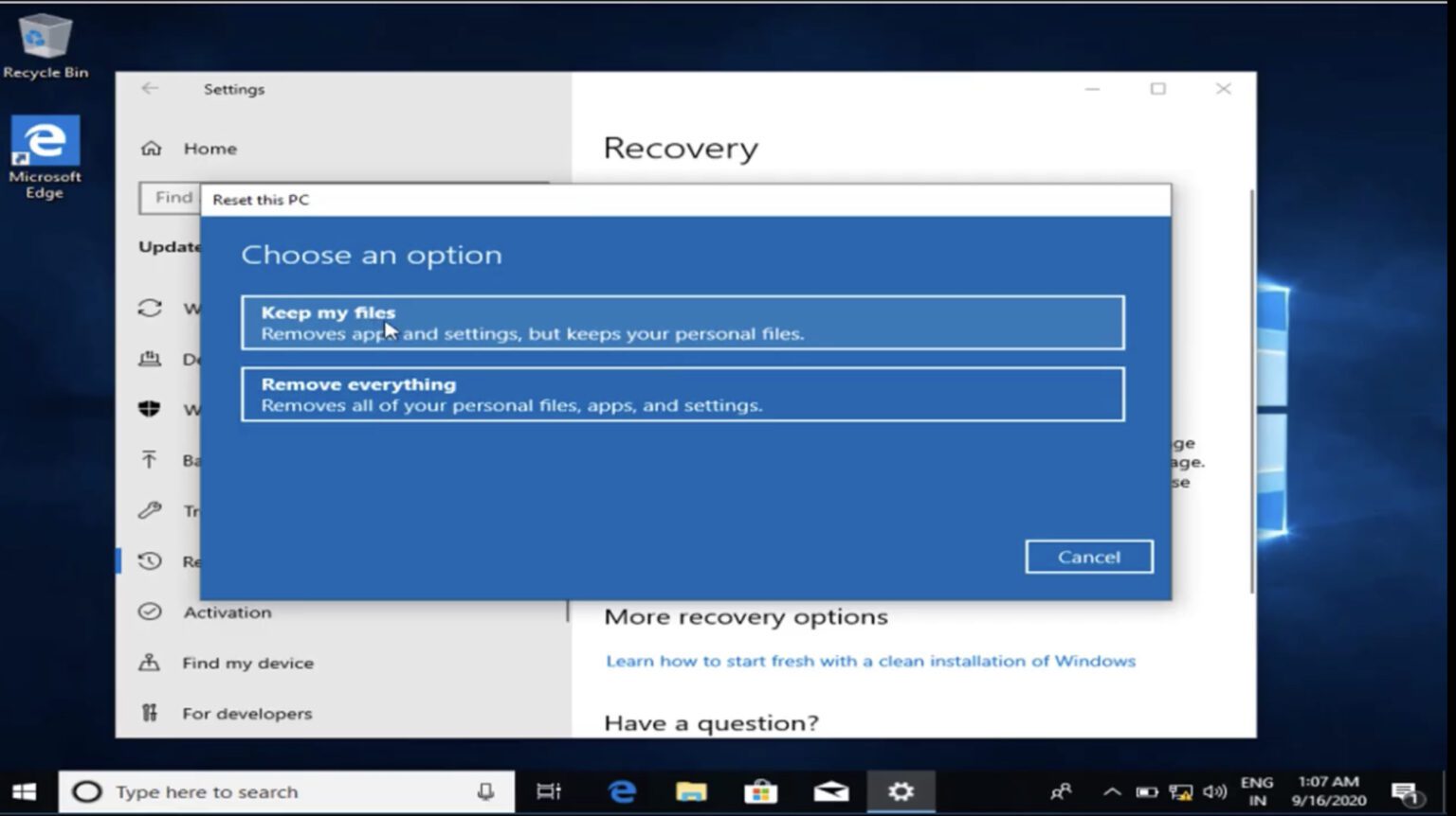 Stop Code DPC Watchdog Violation (BSOD) Error In Windows 10