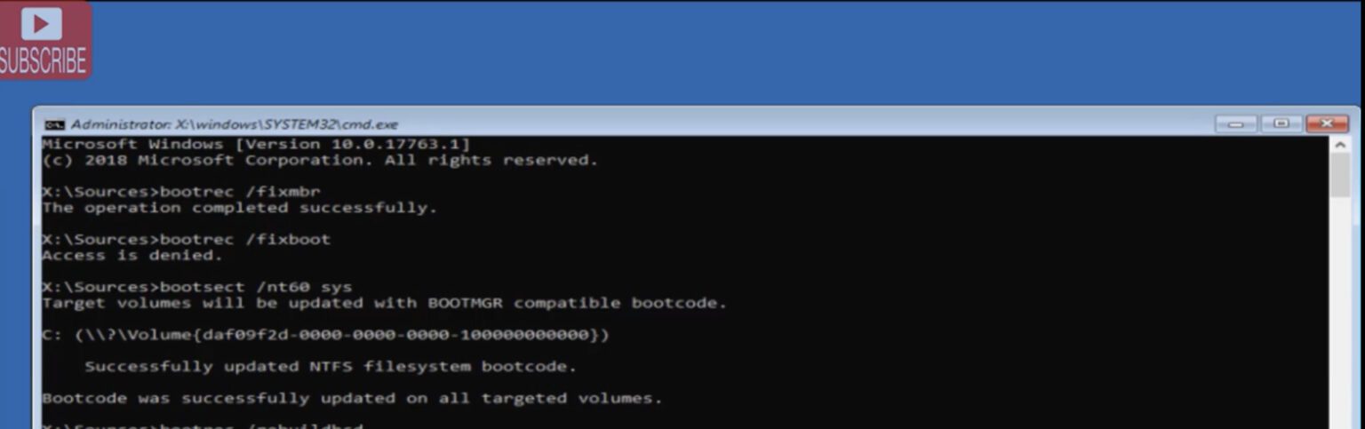 Fix Winload.Efi Is Missing Or Corrupted BSOD In Windows 10, Windows 8