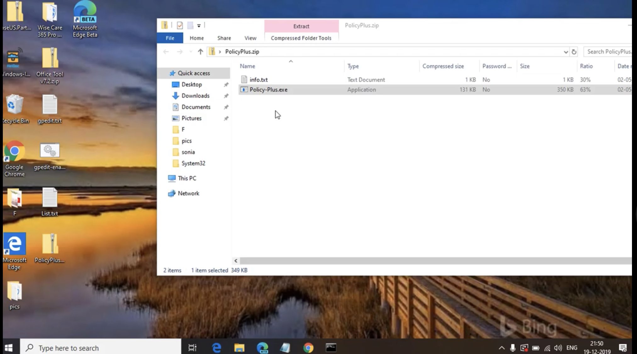 Enable Gpedit.msc in Windows 10 Home Edition - LotusGeek