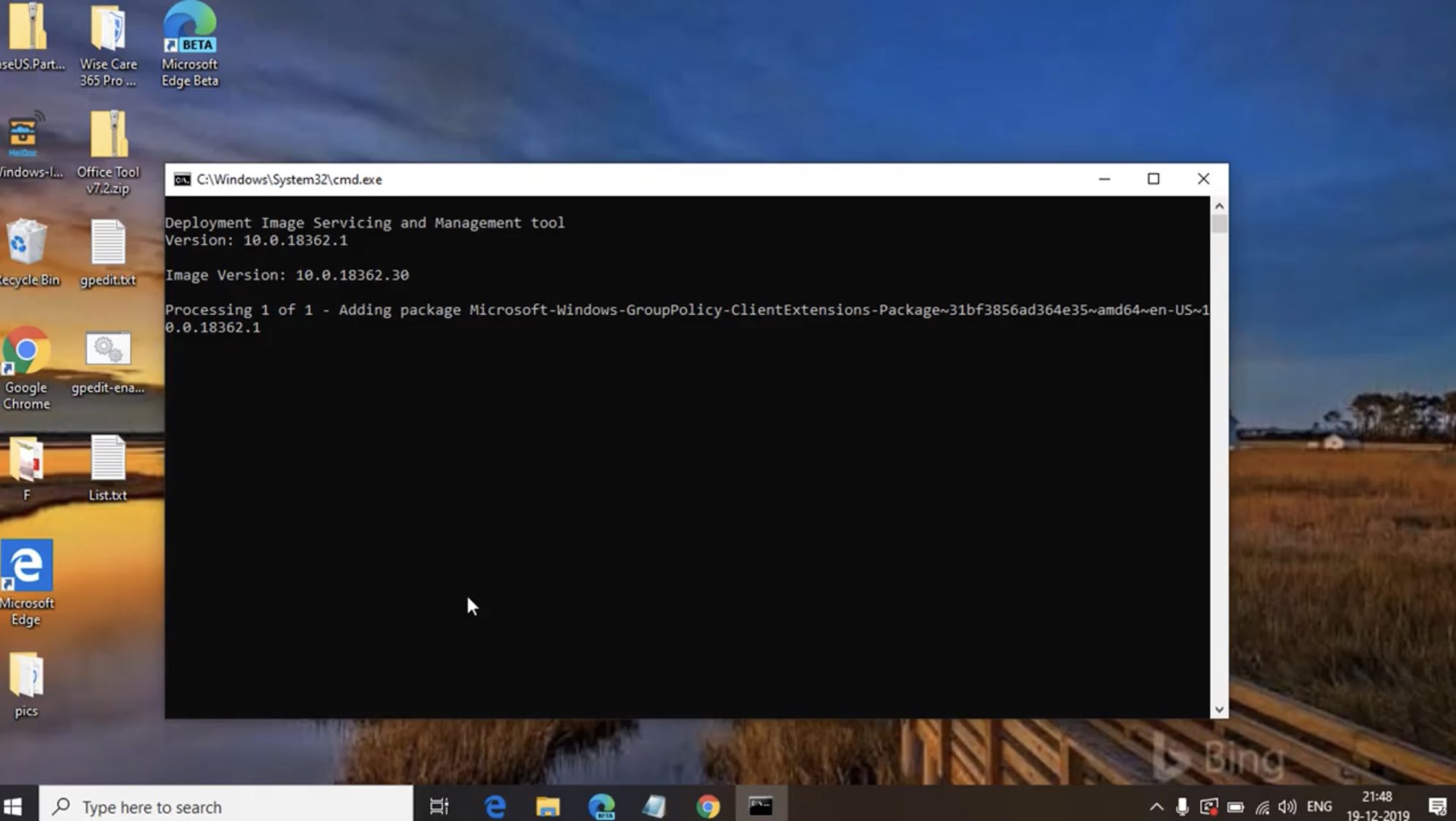 Enable Gpedit.msc in Windows 10 Home Edition - LotusGeek