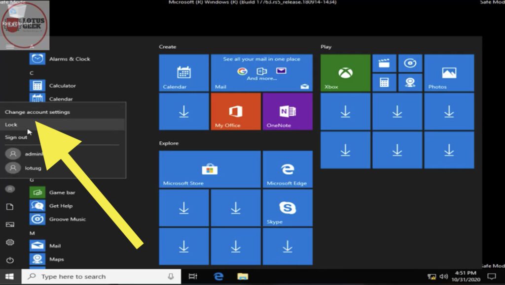 User Profile Service Failed The Sign In. User Profile Cannot Be Loaded