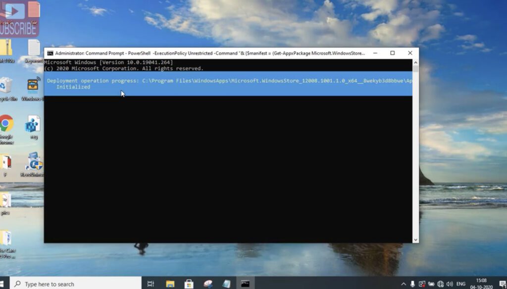 We Can’t Find Your Camera Error Code 0XA00F4244