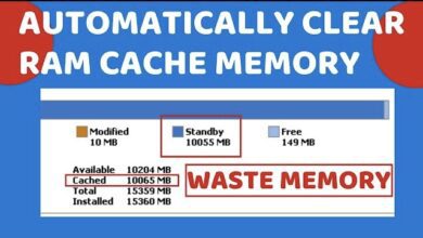 Automatically Clear RAM Cache Memory In Windows 10 - LotusGeek