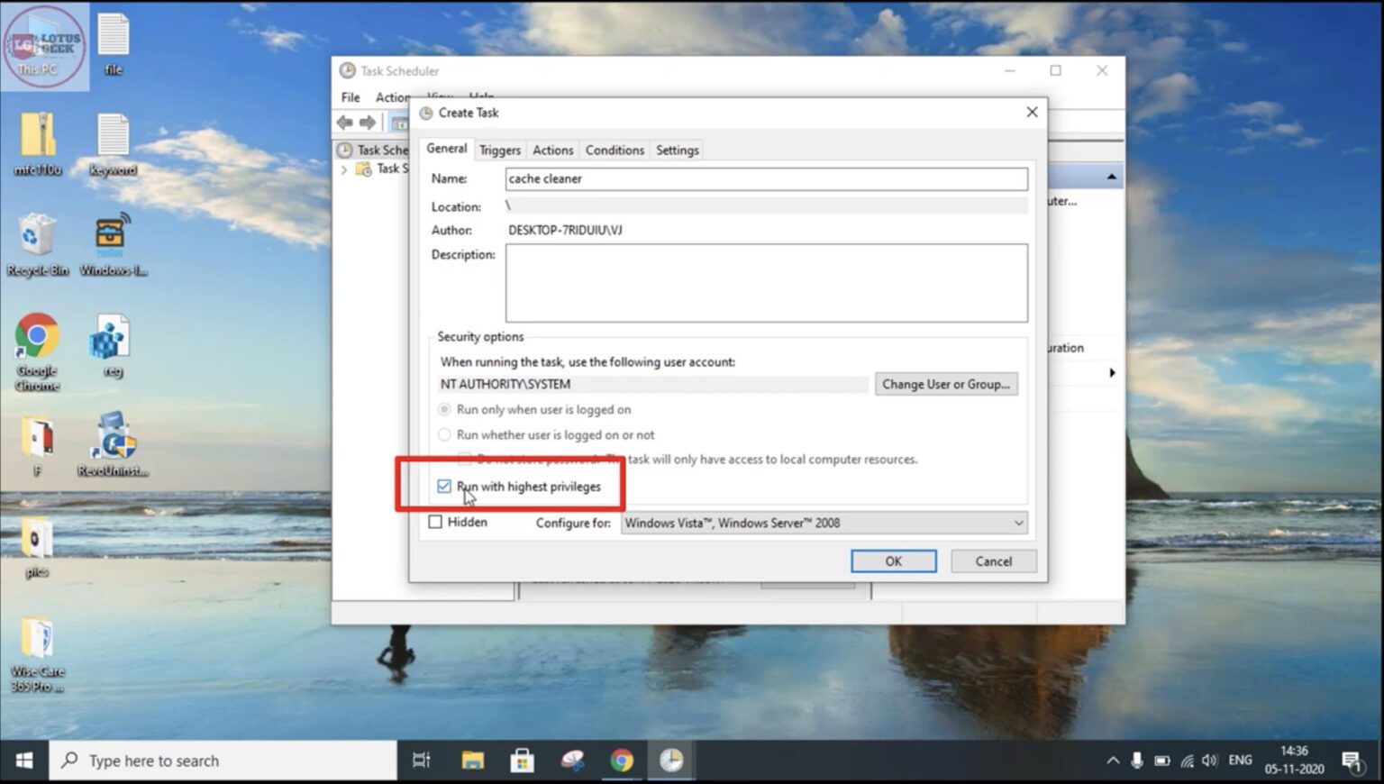 Automatically Clear RAM Cache Memory In Windows 10 - LotusGeek