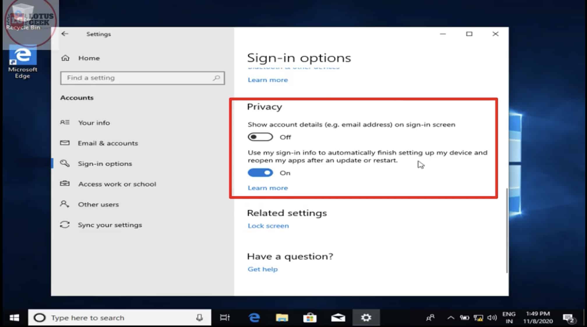 Password Is Incorrect Try Again After Windows Update