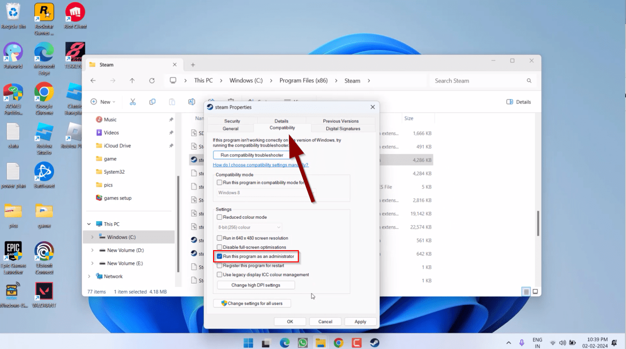 Steam Disk Write Error Fix